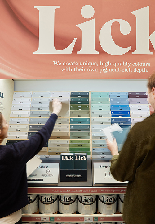 Lick Launches In B&Q Stores